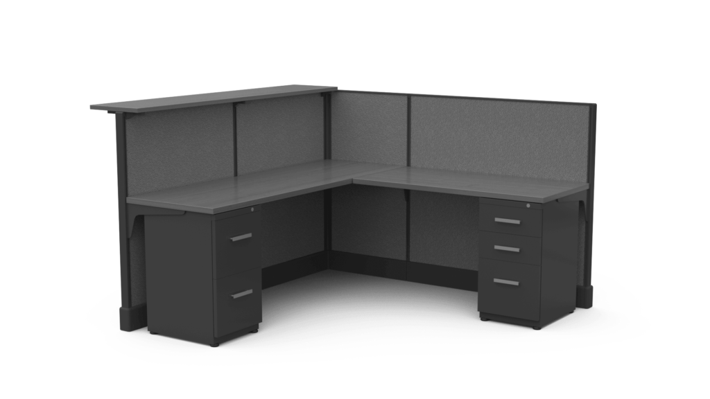 Reception Cubicles | Cubicle Reception Desk | Cubicle By Design