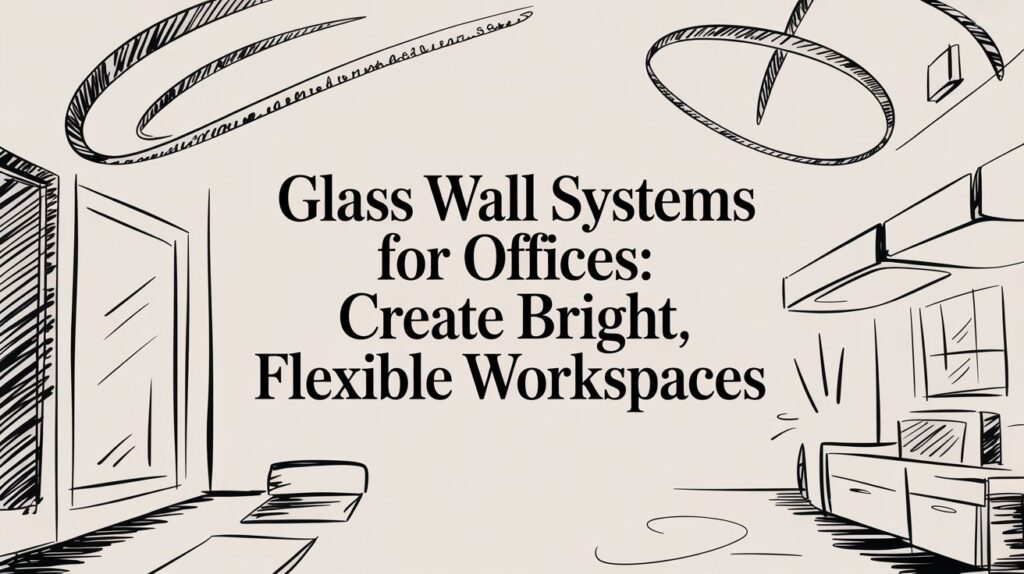 Glass Wall Systems for Offices: Create Bright, Flexible Workspaces