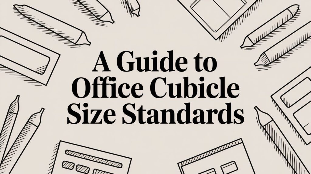 A Guide to Office Cubicle Size Standards