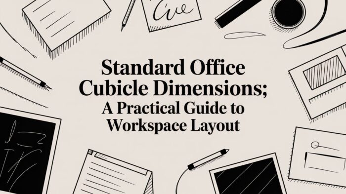 Standard Office Cubicle Dimensions: A Practical Guide | Cubicle By Design