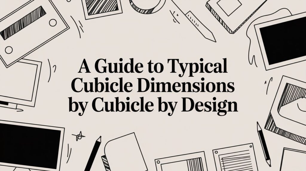 A Guide to Typical Cubicle Dimensions by Cubicle By Design