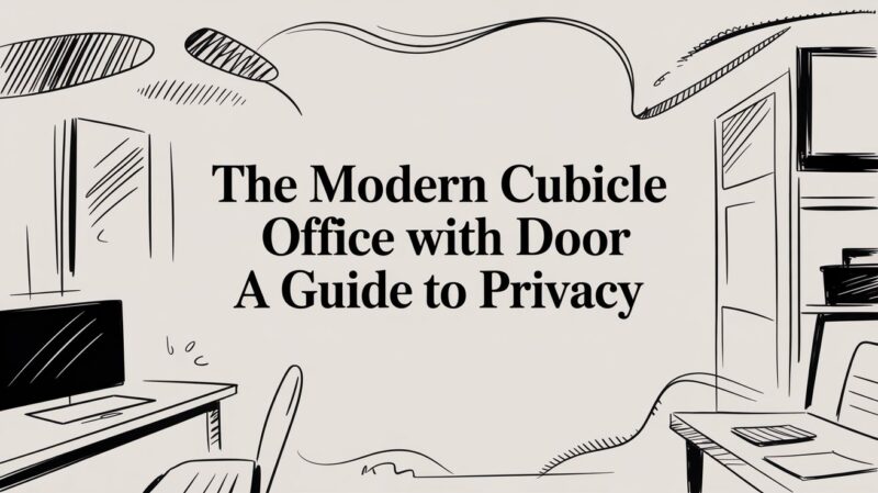 The Modern Cubicle Office with Door: A Guide to Privacy | Cubicle By Design