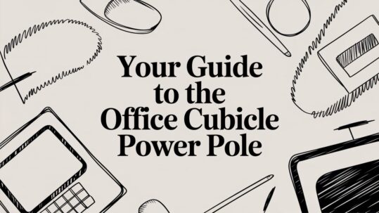 Your Guide to the Office Cubicle Power Pole | Cubicle By Design