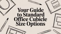 A Guide to Standard Office Cubicle Size Options for Your Workspace