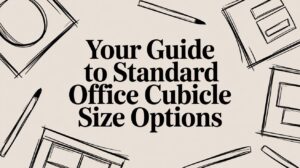 A Guide to Standard Office Cubicle Size Options for Your Workspace