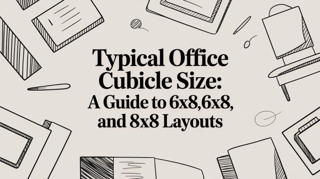 A Guide to Typical Office Cubicle Size: 6x6, 6x8, and 8x8 Layouts ...