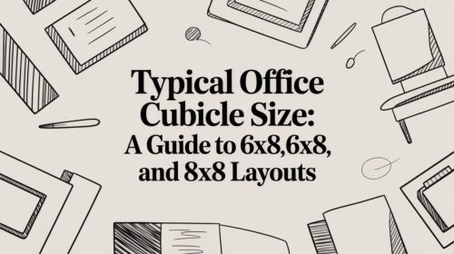 A Guide to Typical Office Cubicle Size: 6x6, 6x8, and 8x8 Layouts ...