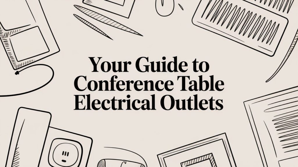 Your Guide to Conference Table Electrical Outlets | Cubicle By Design