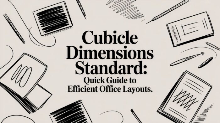 Cubicle Dimensions Standard: Quick Guide to Efficient Office Layouts by ...