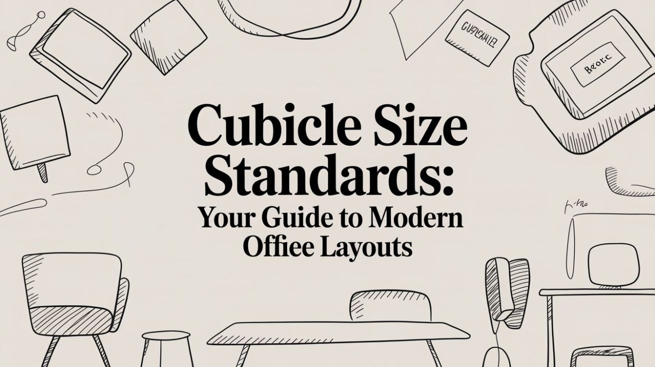Cubicle Size Standards: A Guide to Modern Office Layouts | Cubicle By ...