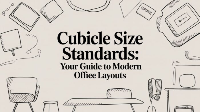 Cubicle Size Standards: A Guide to Modern Office Layouts | Cubicle By ...