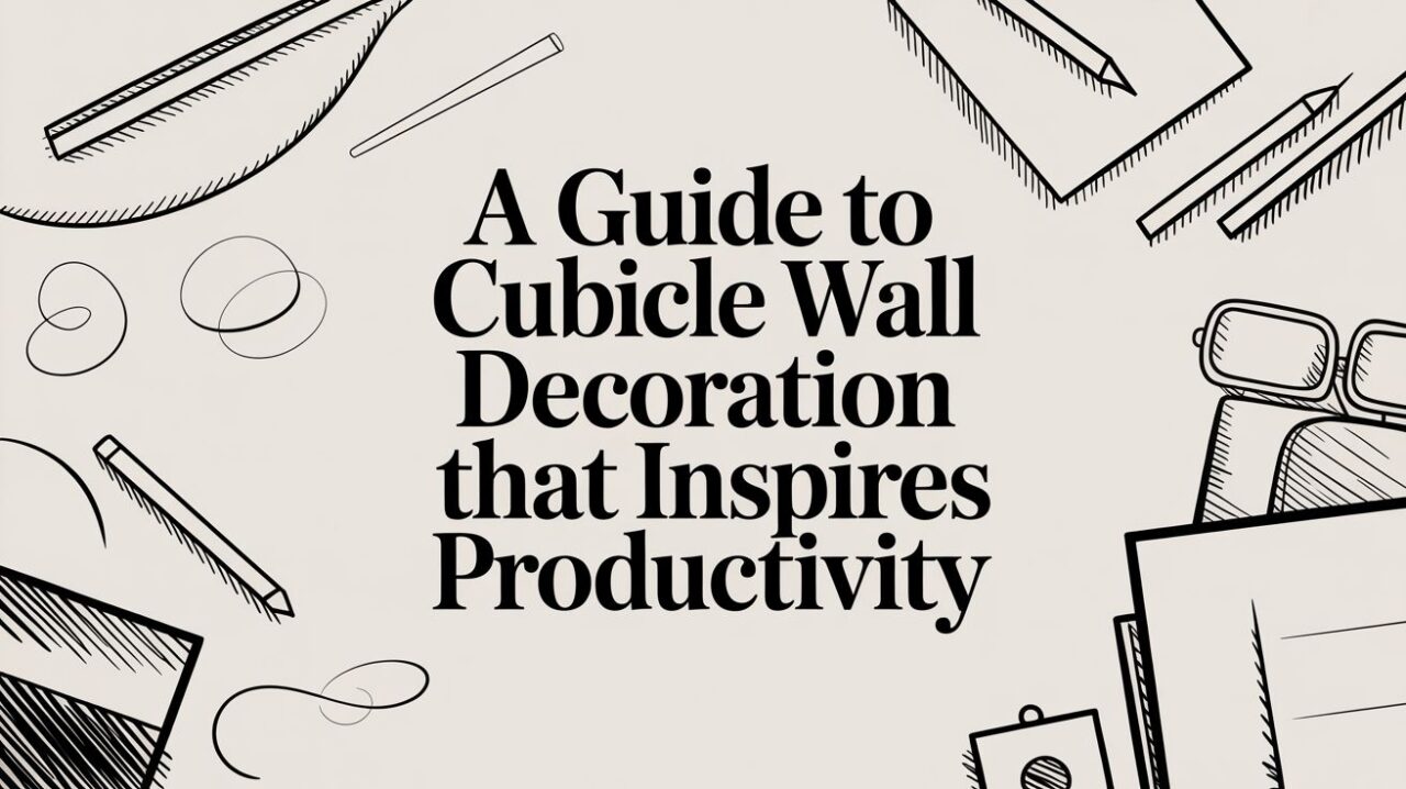 A Guide to Cubicle Wall Decoration That Inspires Productivity | Cubicle ...