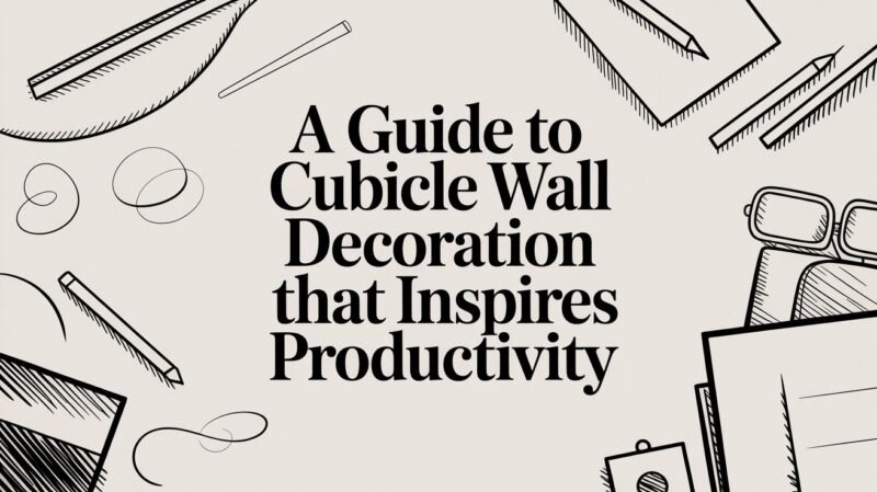 A Guide to Cubicle Wall Decoration That Inspires Productivity | Cubicle ...