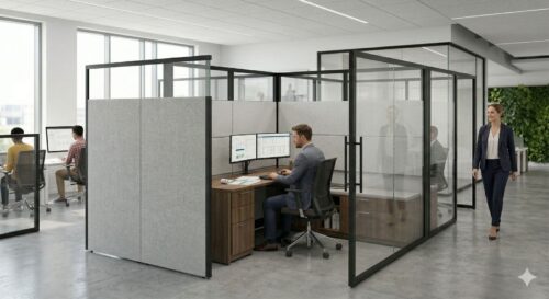 Glass Office Partitions & Walls | Custom Installation & Design ...
