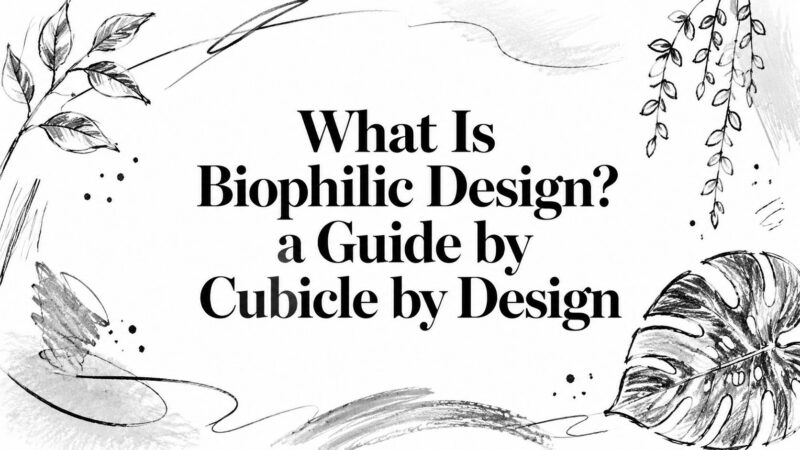 What Is Biophilic Design? a Guide by Cubicle by Design